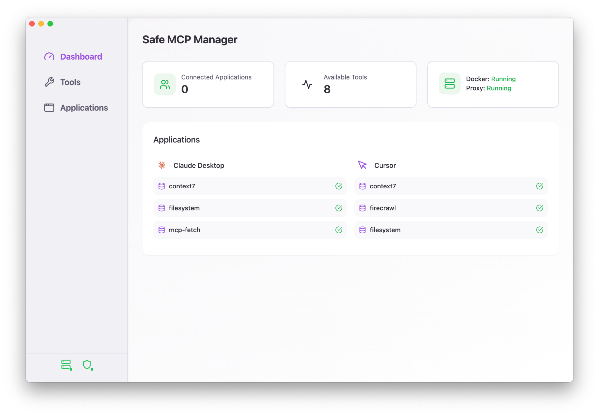 Safe MCP Manager